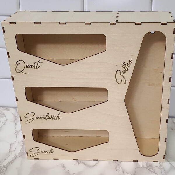 Zip Lock Bag Organizer - Etsy