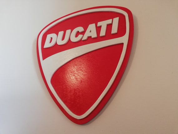 DUCATI BIG Motorcycle Wooden Sign Fully Handcrafted Cut and - Etsy