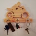 Handmade Wooden Wall Mount Motorcycle Key Holder, Woodyfact Motorcycle ...