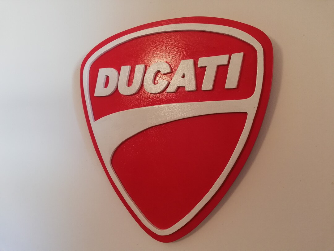 DUCATI SIGN BIG Motorcycle Wooden Sign, Fully Handcrafted, Cut and ...