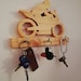 Handmade Wooden Wall Mount Motorcycle Key Holder, Woodyfact Motorcycle ...