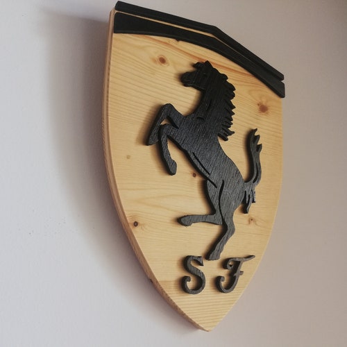 Ferrari Logo Sign - Etsy