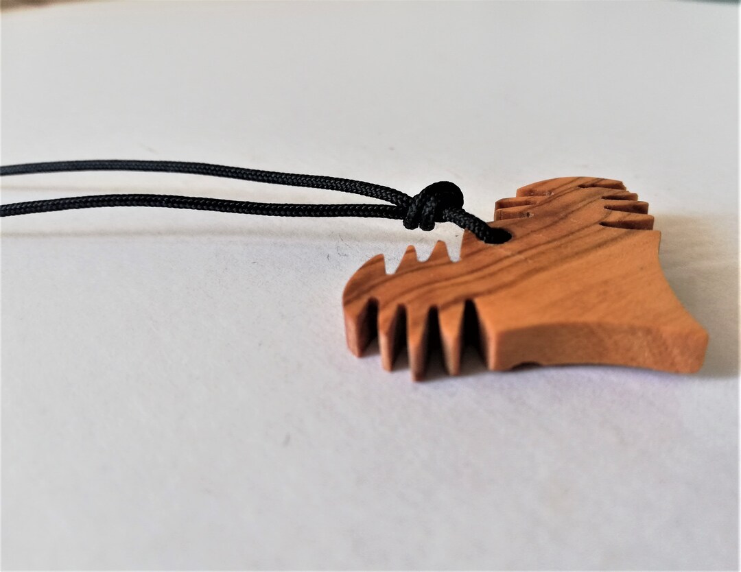 Handmade V2 ENGINE HEART Pendant From Greek Olive Wood, Olive Wood ...