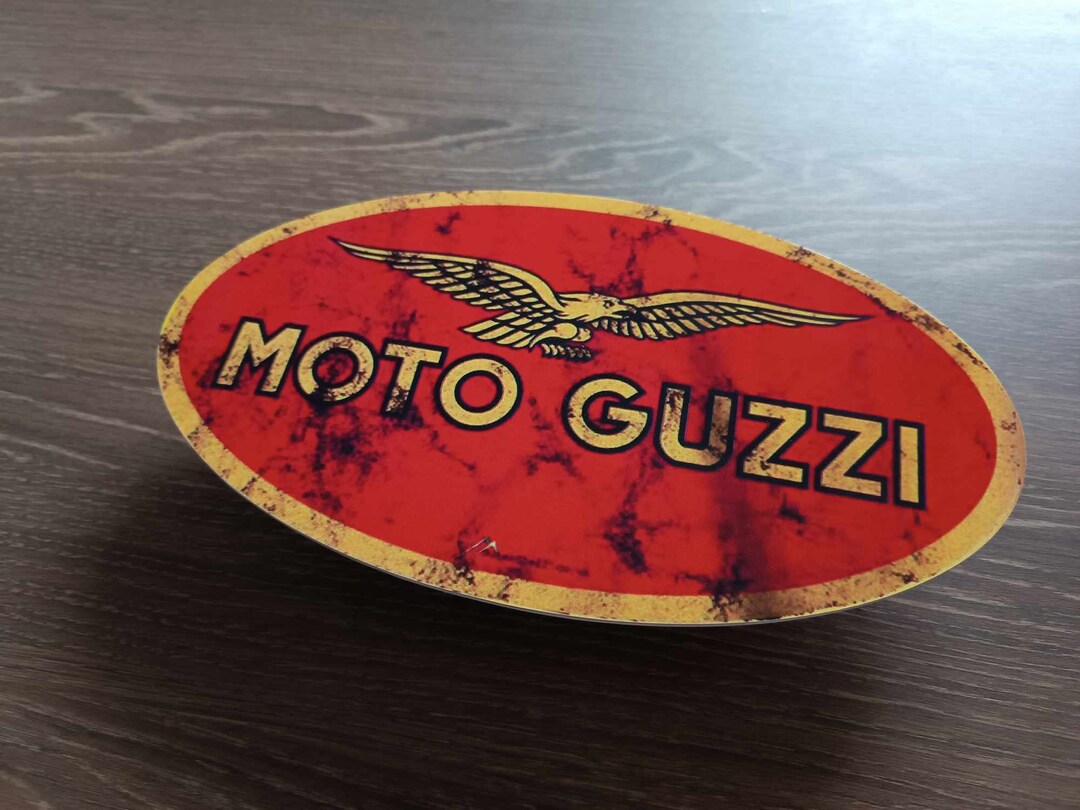 MOTO GUZZI Garage Wall Sign - Etsy