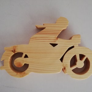 Vintage Wooden Classic Motorcycle Handmade Gift! Wooden Motorcycle Toy ...