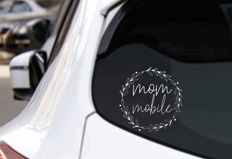 Mom Mobile Car Decal / Mom Life Sticker / Mom Sticker / - Etsy