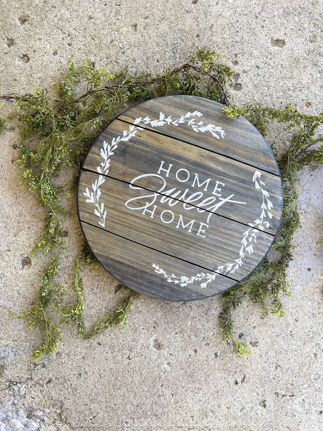 Home Sweet Home Farmhouse Sign / Farmhouse Home Decor / Handmade Wooden ...