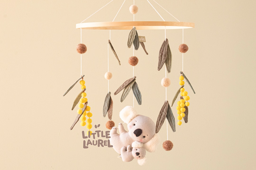 Koala Baby Mobile, Australian Animals Baby Crib Mobile, Aussie Nursery ...