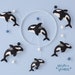 Orca Whales Baby Mobile Ocean Crib Mobile Whale Nursery - Etsy