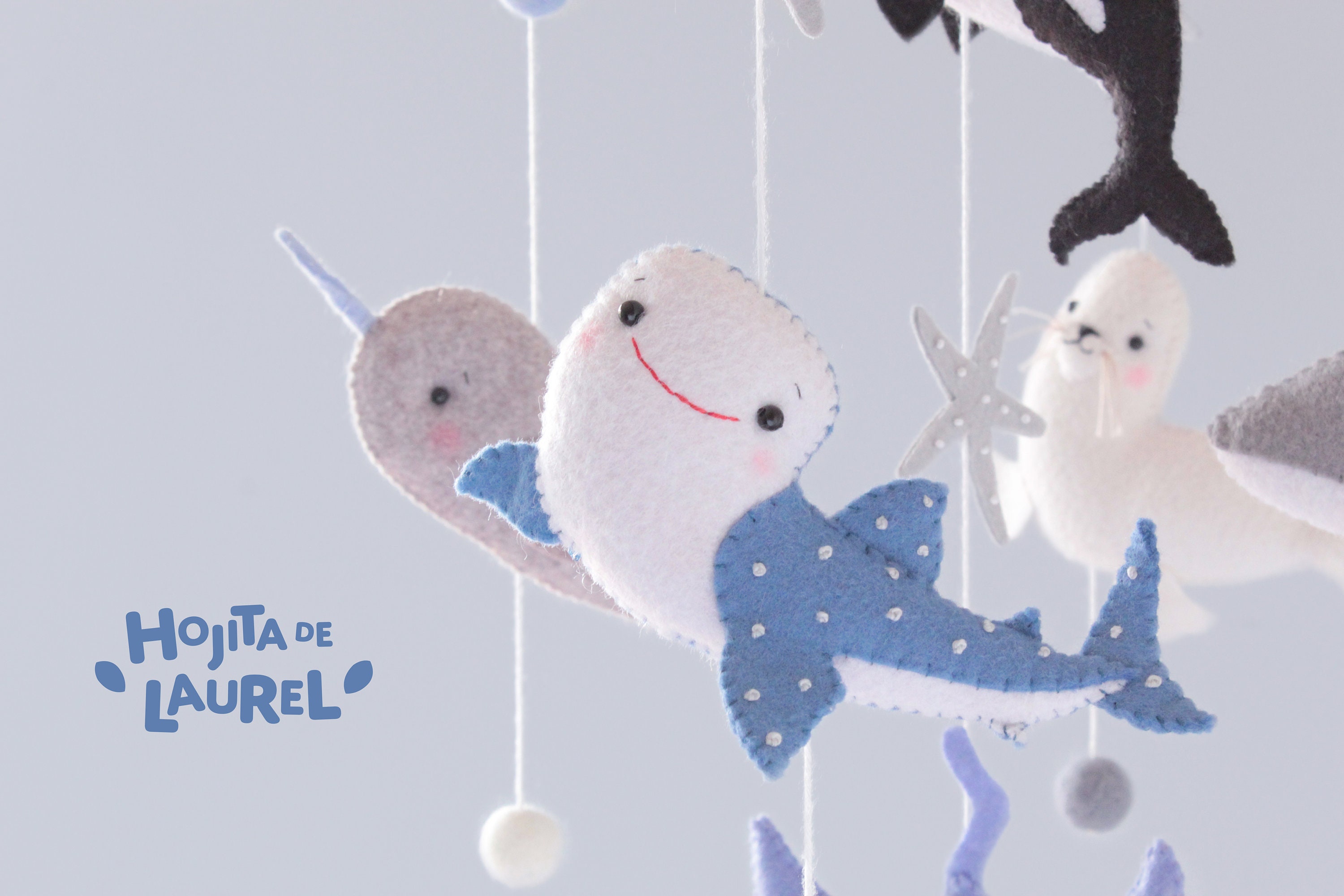 Ocean Baby Mobile Sea Creatures Crib Mobile Nautical Cot - Etsy