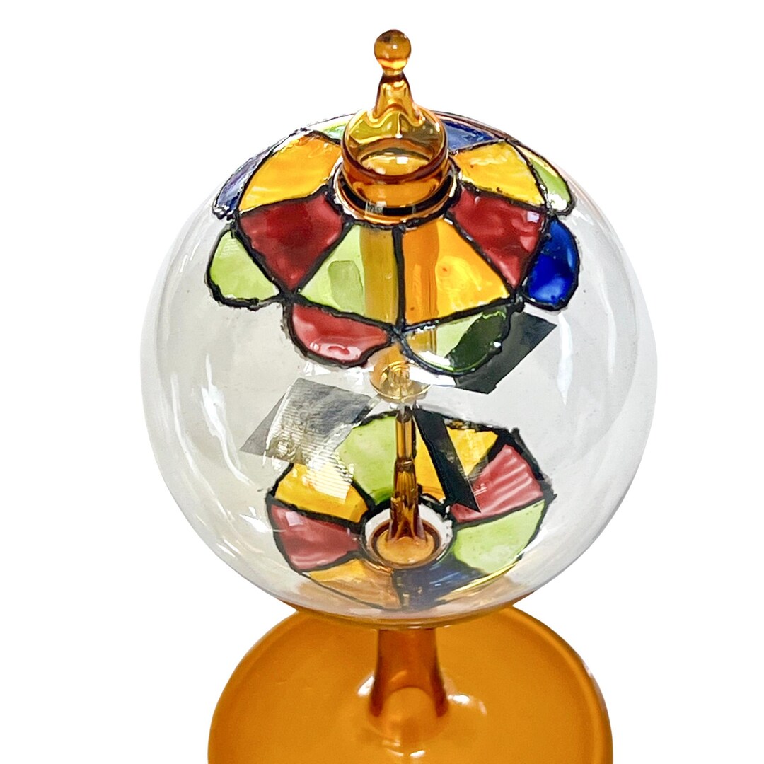 Solar Radiometer, Unique Stained Glass Solar Radiometer, Science ...