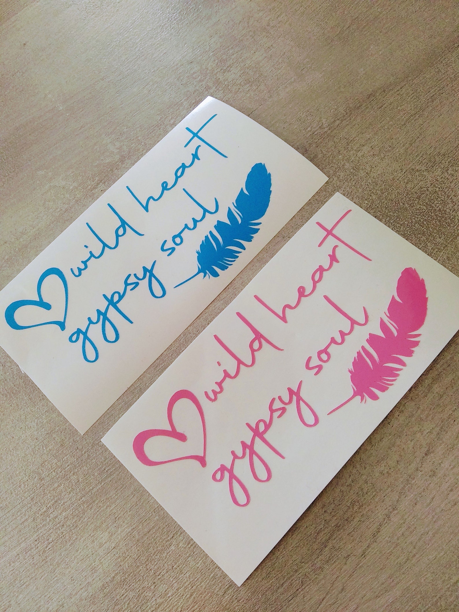 Wild Heart Gypsy Soul Vinyl Decal Window Sticker Car Decal - Etsy