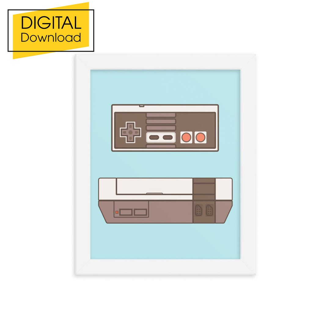 Game Console - Video Gaming Console Decor, Game Console, Video Game Art ...