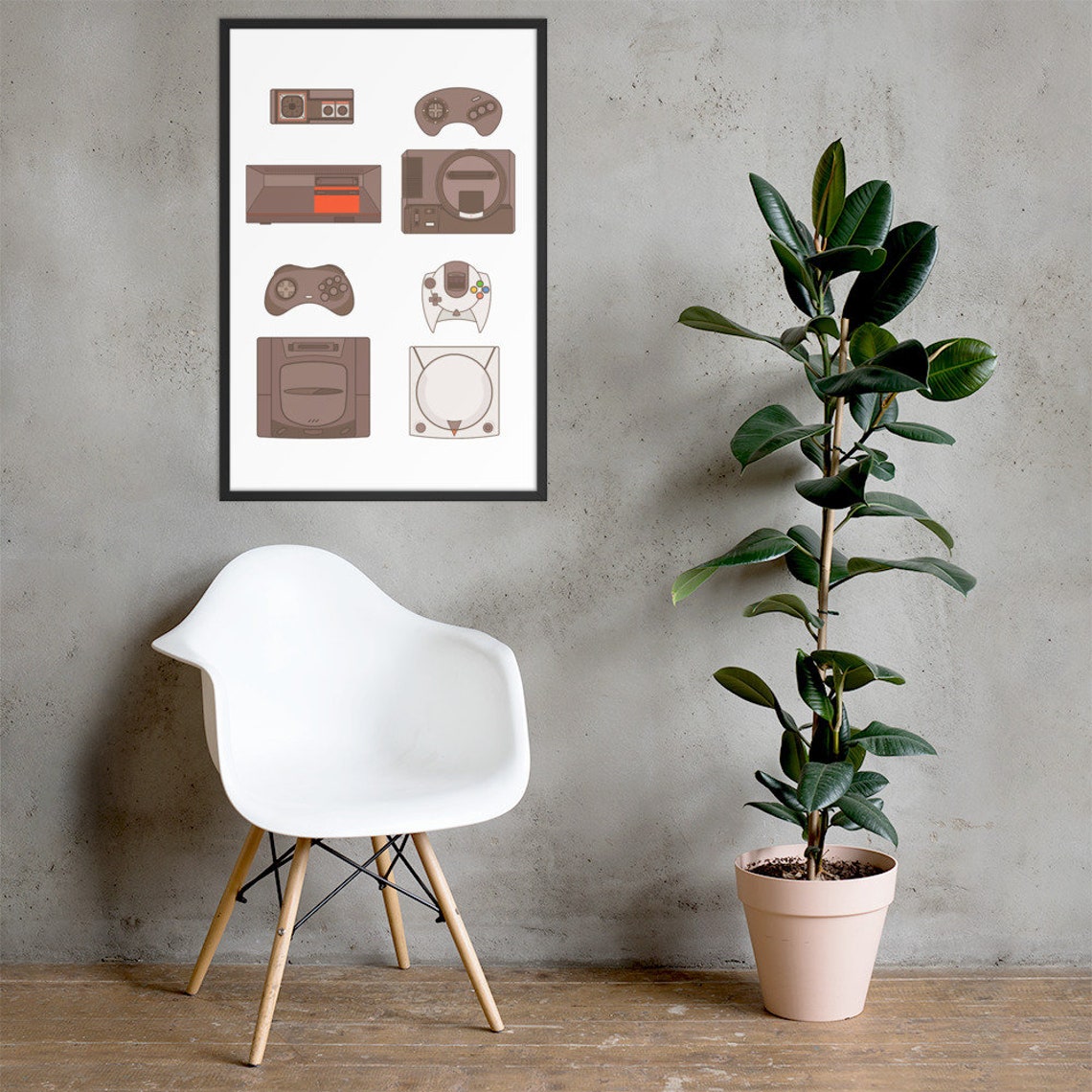 Video Game Printable Art Video Game Decor Game Room Man - Etsy