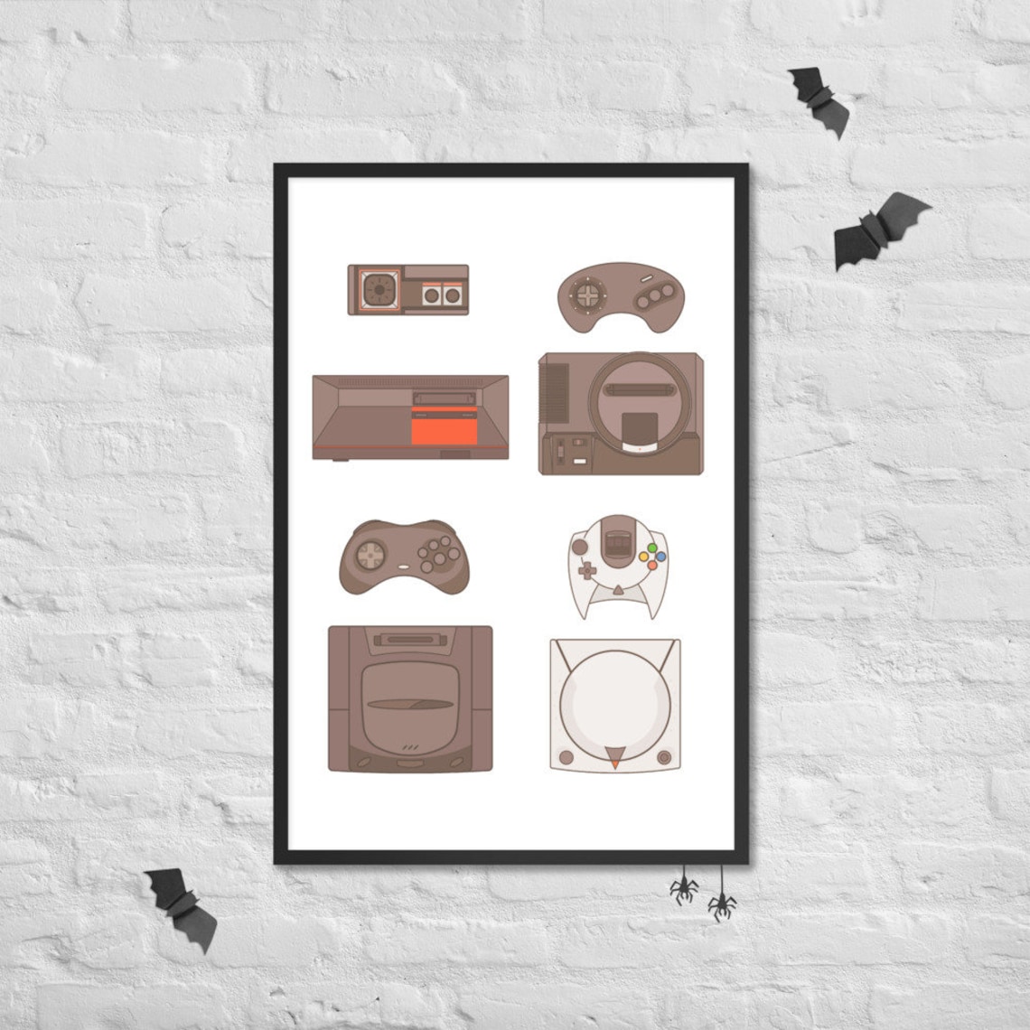 Video Game Printable Art Video Game Decor Game Room Man - Etsy