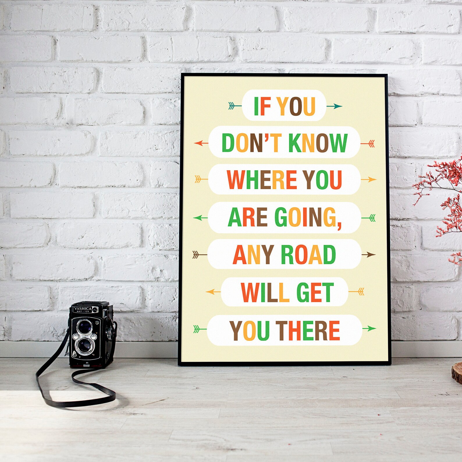 Motivational Poster Decor, Inspirational Printable Quote, Office Art ...