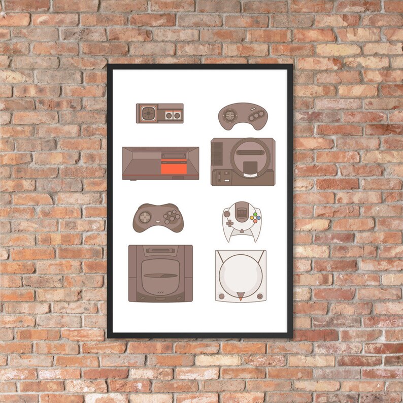Video Game Printable Art Video Game Decor Game Room Man - Etsy