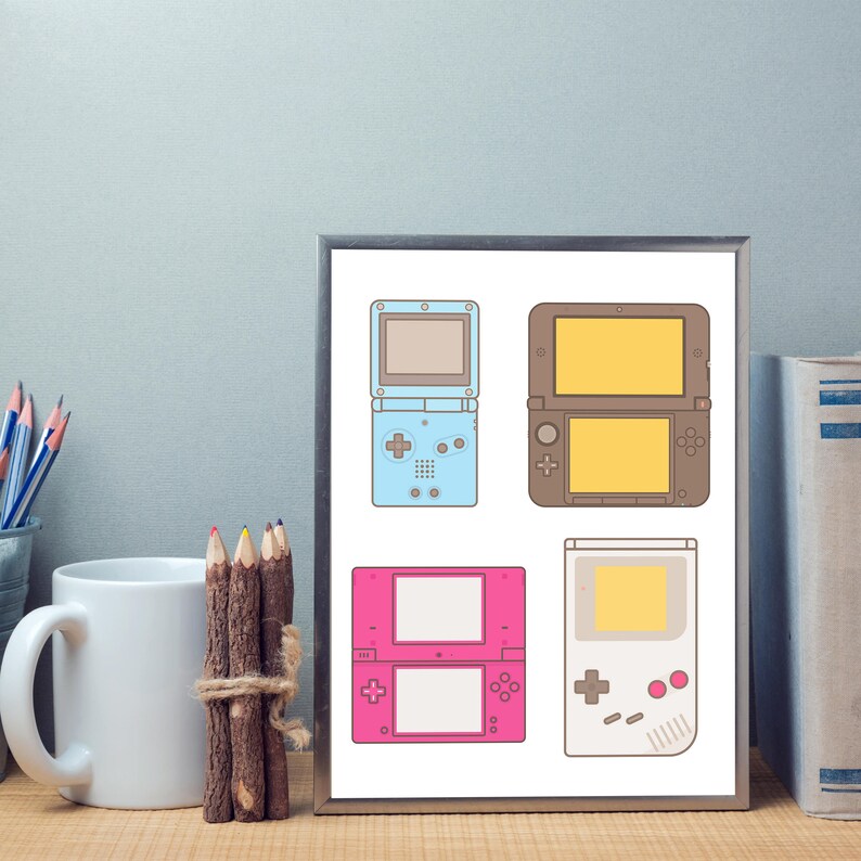 Video Gaming Printable Wall Art Video Game Decor Video Game - Etsy