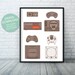 Video Game Printable Art Video Game Decor Game Room Man - Etsy