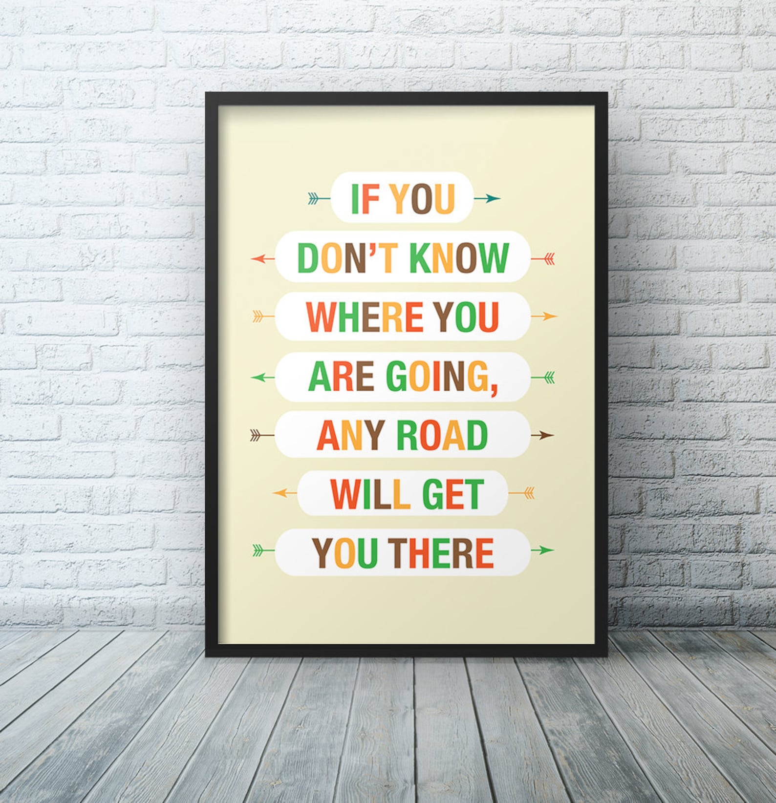Motivational Poster Decor, Inspirational Printable Quote, Office Art ...