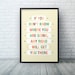 Motivational Poster Decor, Inspirational Printable Quote, Office Art ...