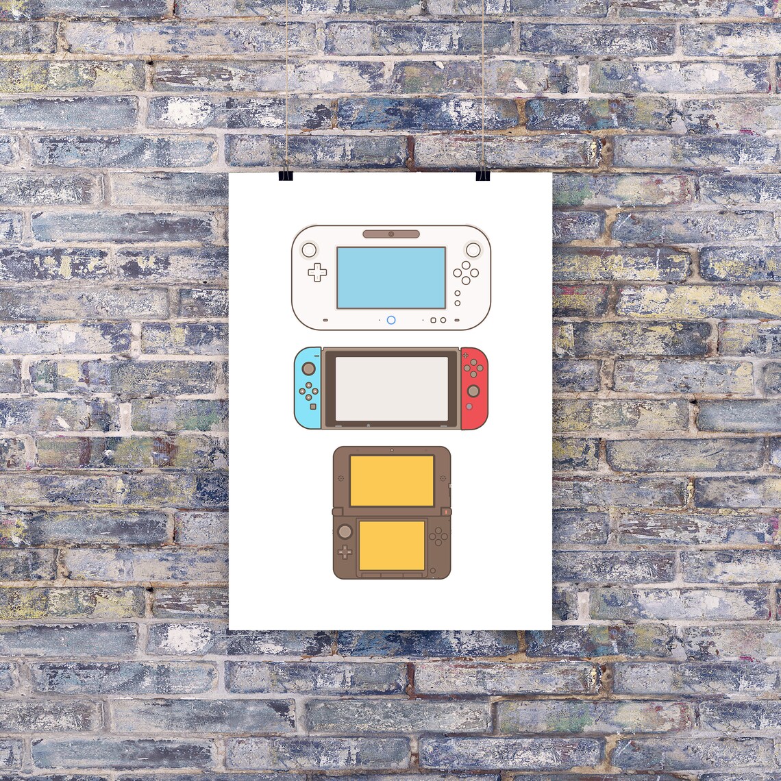 Gaming Wall Art Printable Video Game Wall Art Gaming Prints | Etsy