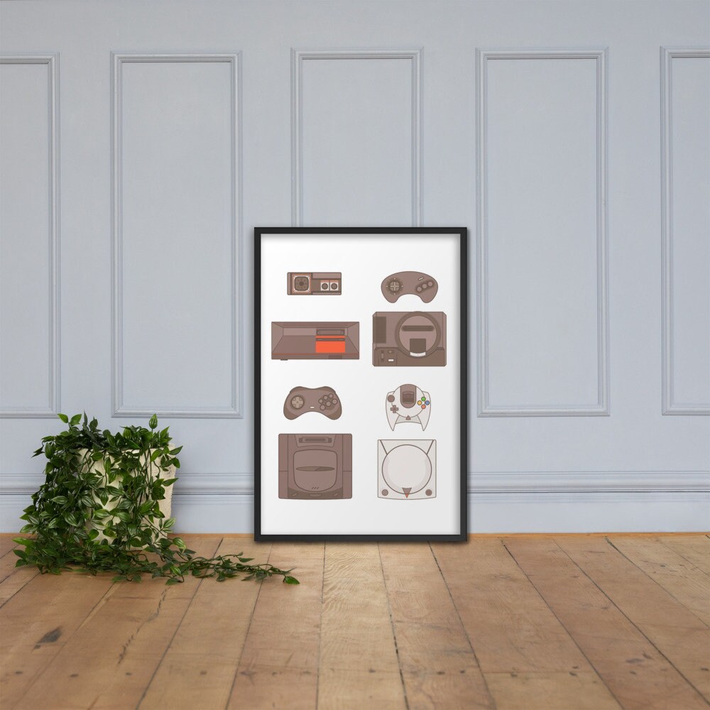 Video Game Printable Art Video Game Decor Game Room Man - Etsy