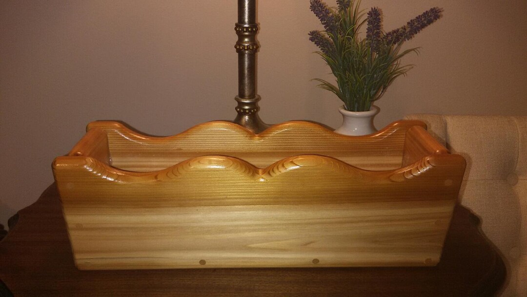 24" Table Top Planter Box, Succulent Planter, Wedding Table Top Flower ...