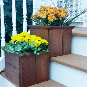 Cedar Step Planter Box (indoor/outdoor) - Etsy