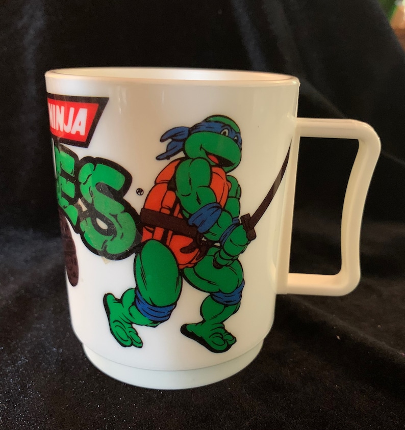 Teenage Mutant Ninja Turtles Plastic Mug- Never Used - Etsy