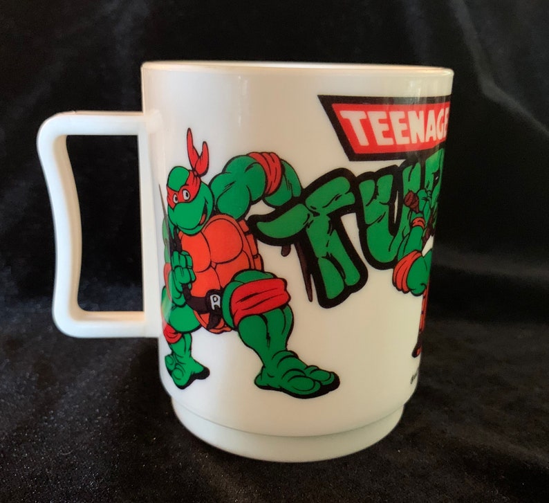 Teenage Mutant Ninja Turtles Plastic Mug- Never Used - Etsy