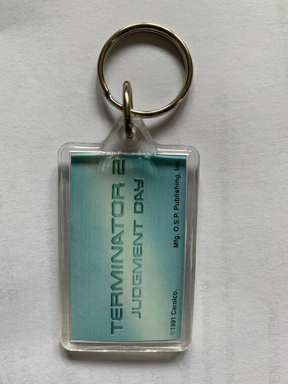 Terminator 2 Judgment Day 2" Keychain - 1991 - Gem
