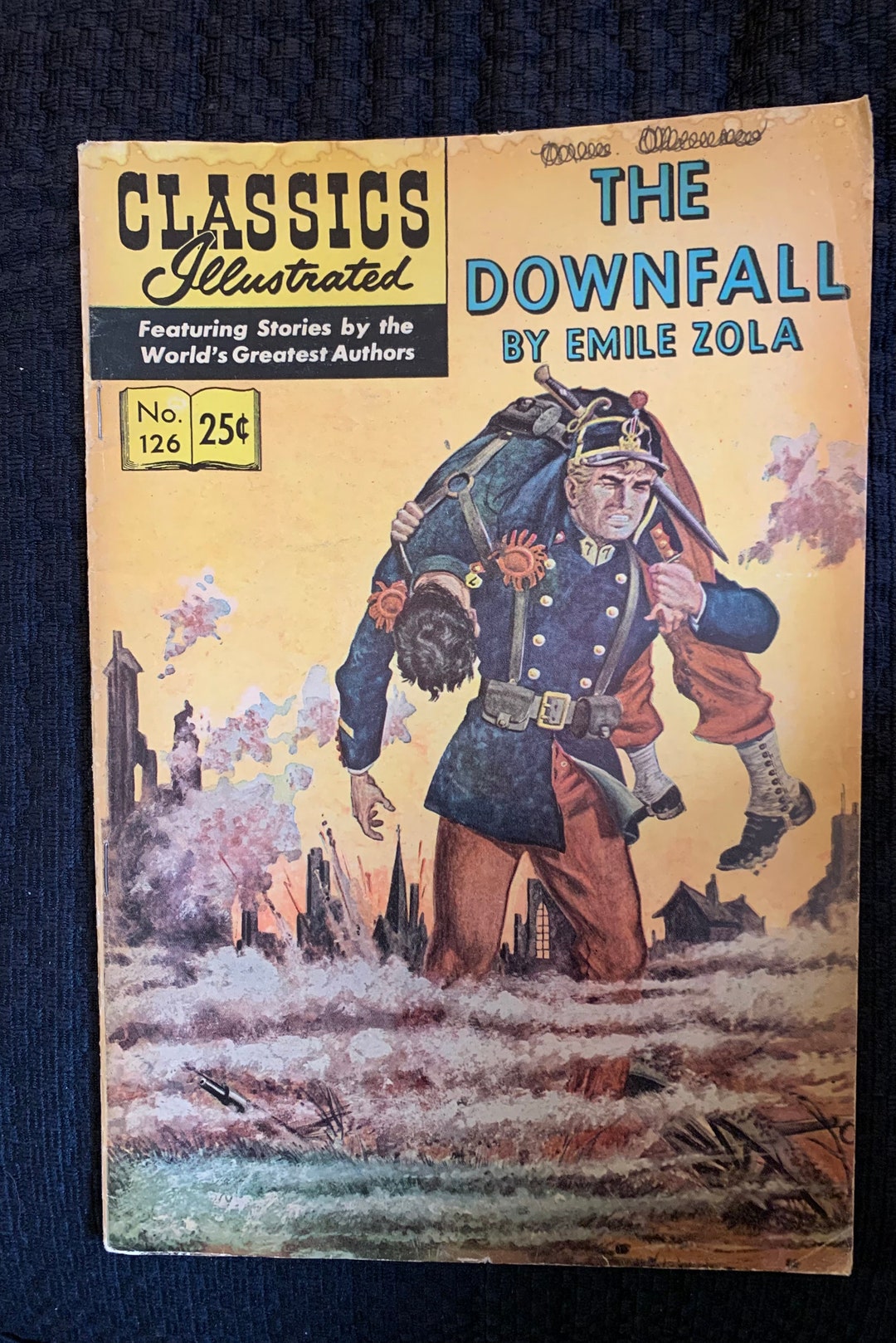 The Downfall Emile Zola Comic Book by Classics Illustrated - Etsy