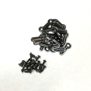 Strong & Professional Large 1" Black Picture Frame Turn Buttons With ...