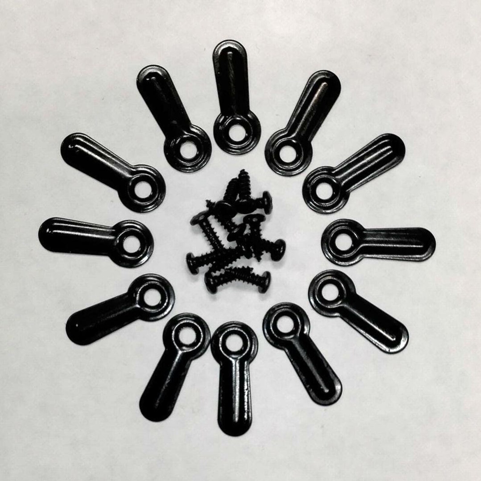 Strong & Professional Large 1" Black Picture Frame Turn Buttons With ...