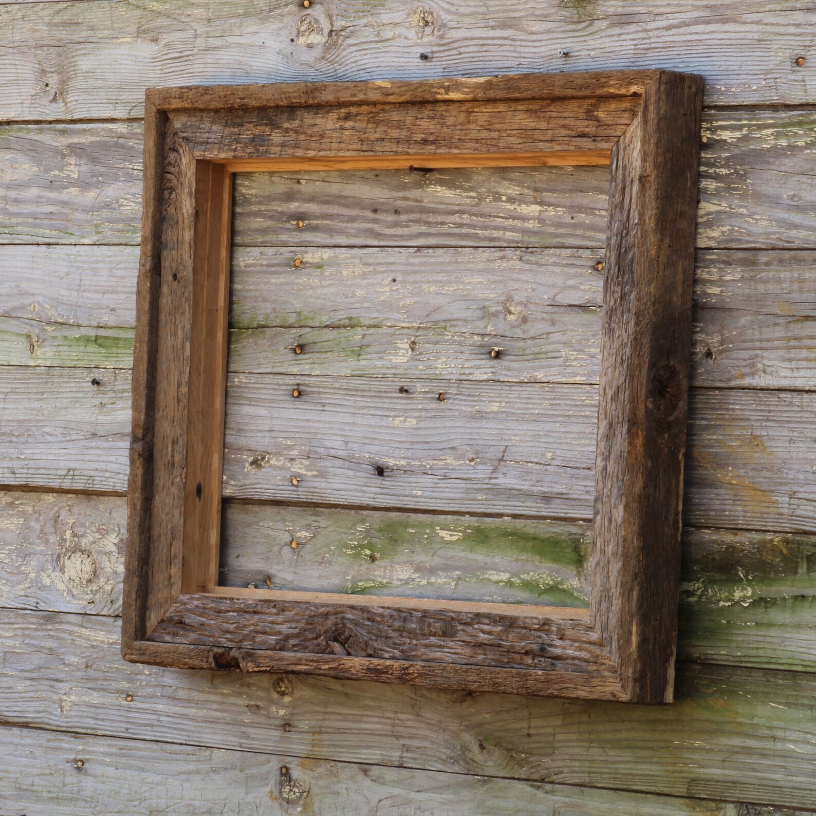 Natural Floating Frame Antique Oakall Sizes Authentic - Etsy