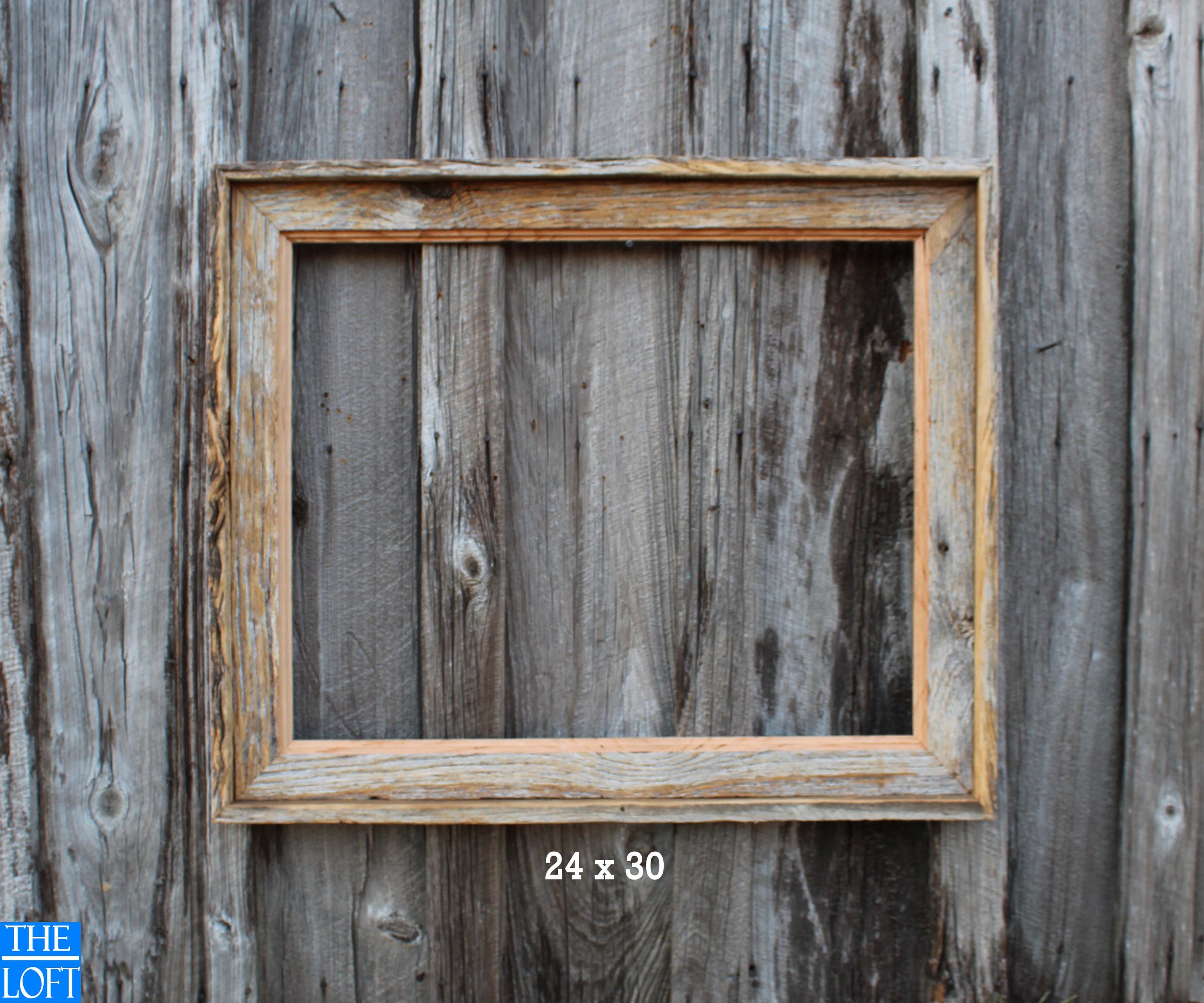 Natural Floating Frame Cypress Vintage Rustic Decor - Etsy UK