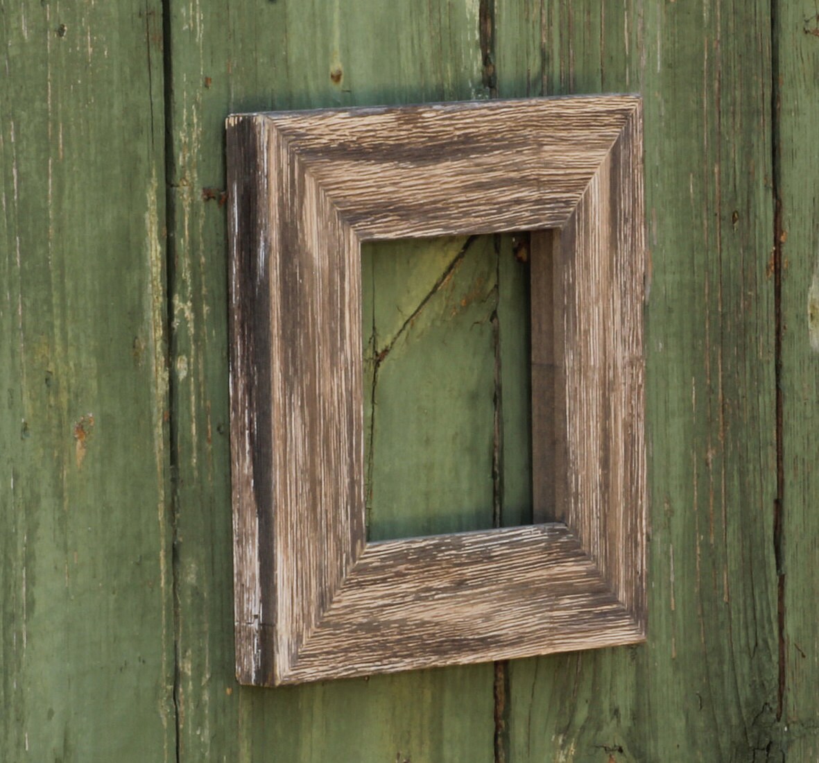 Modern Barnwood Finish Frames 2 Facing Width white & | Etsy