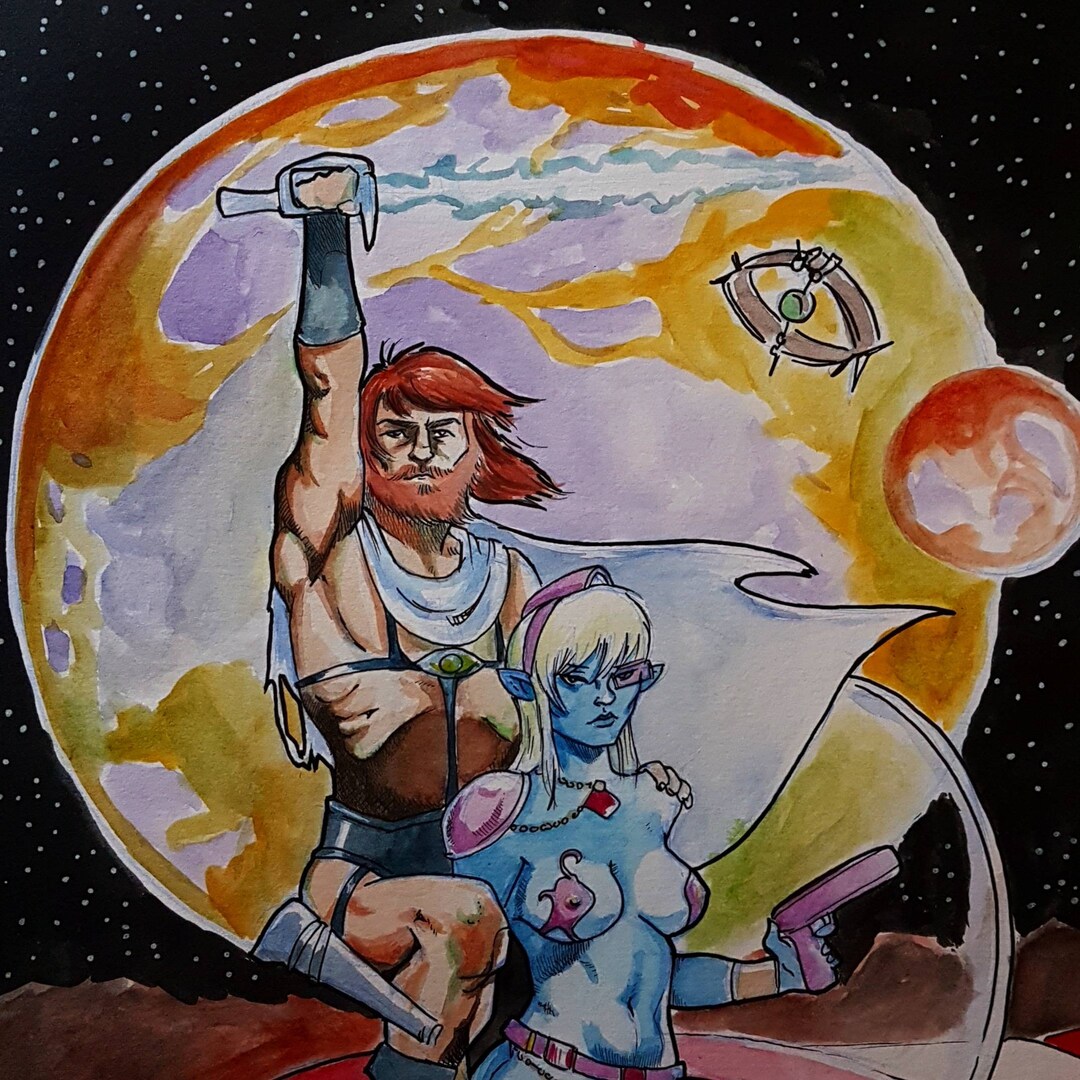 Intergalactic Space Crusaders - Etsy