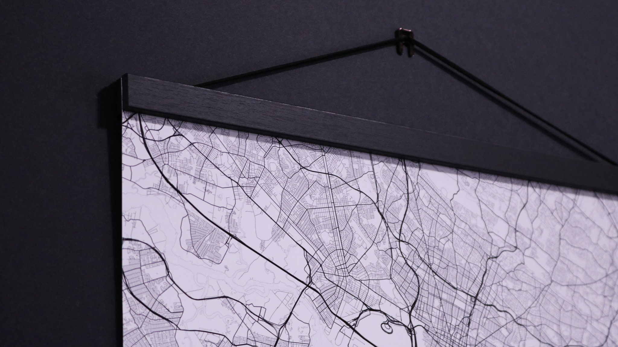 Black Hanger Add-On Map NOT included | Etsy