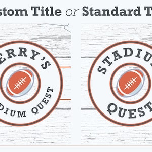 Football Stadium Tour Map | Red Edition Football Bucket List ...