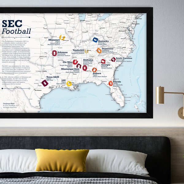 Sec Football - Etsy