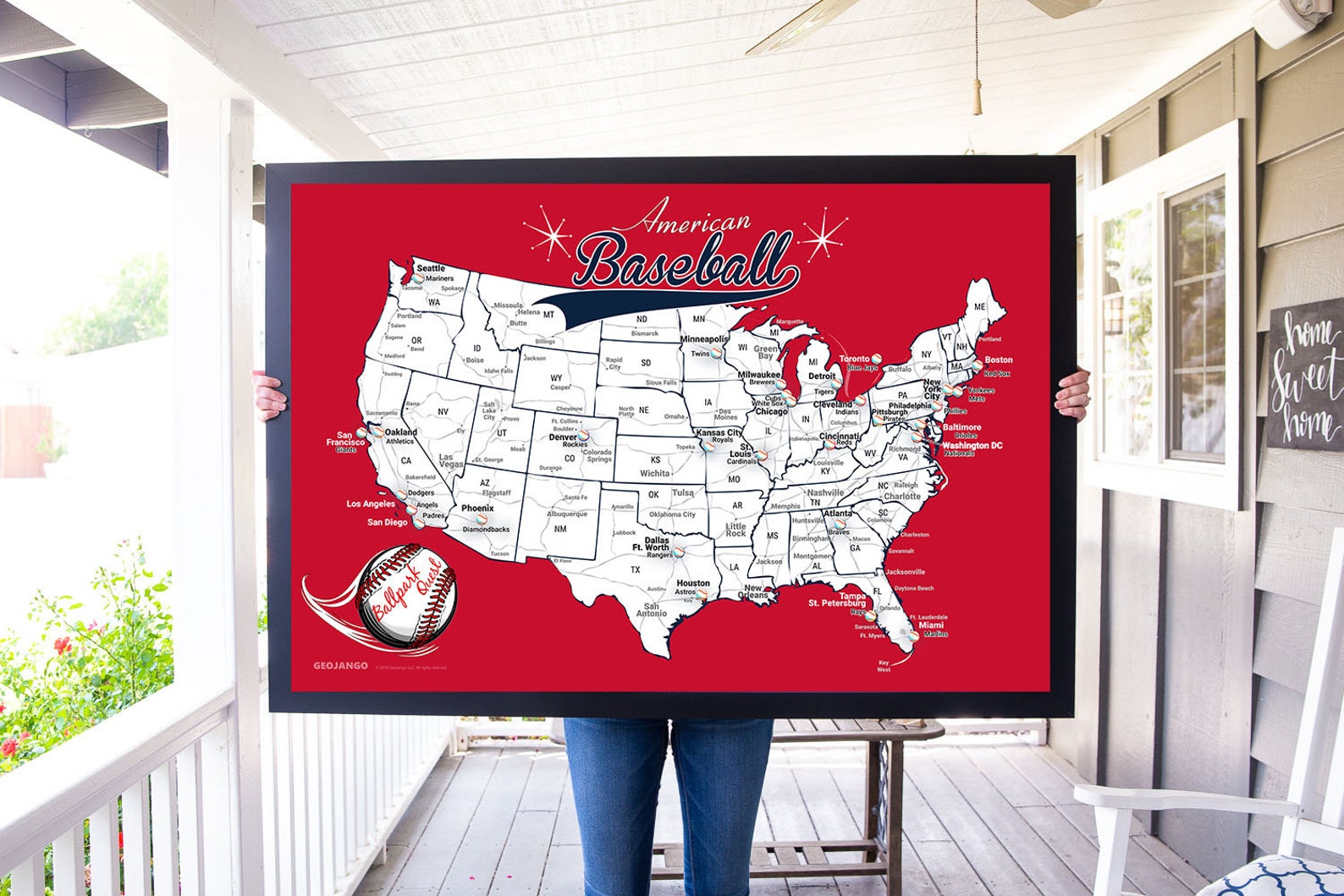 Baseball Stadium Map Boston Red Sox Poster or Framed Pin | Etsy