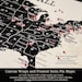 Baseball Stadium Tour Map | Vintage Ballpark Bucket List | Personalized ...