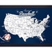 Baseball Stadium Map, San Diego Padres - Poster or Framed Pin Map ...