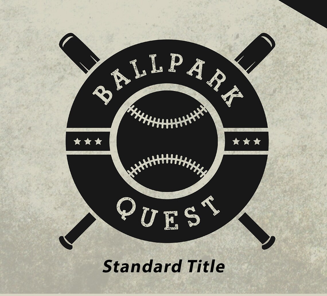 Traditional Baseball Stadium Map: Baseball Park Poster Map | Etsy