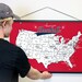 Baseball Stadium Map Boston Red Sox Ballparks Sports Map - Etsy