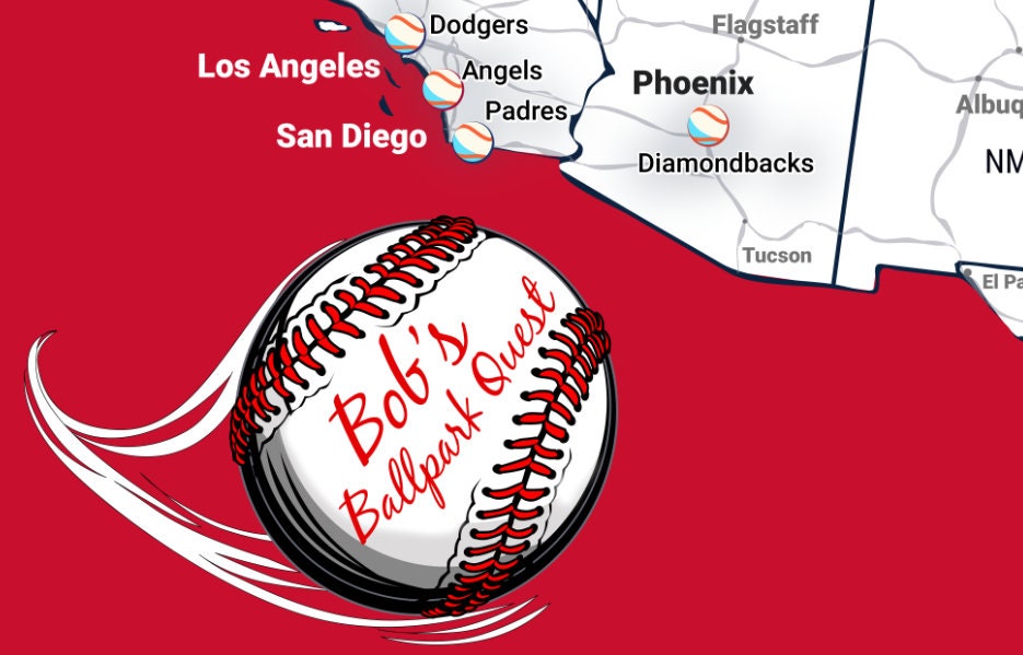 Baseball Stadium Map Boston Red Sox Poster or Framed Pin | Etsy