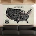 Baseball Stadium Tour Map | Vintage Ballpark Bucket List | Personalized ...