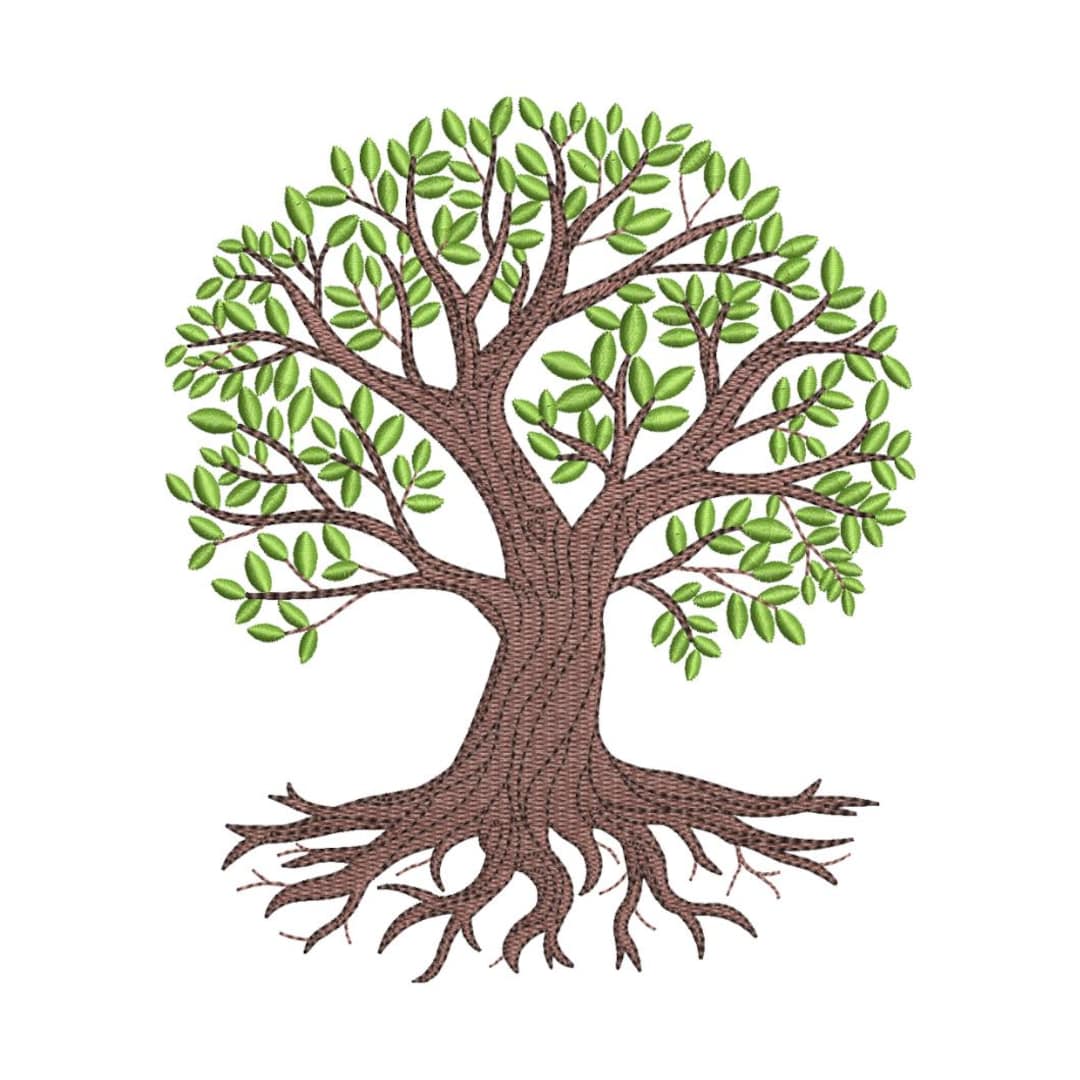 Tree of Life Machine Embroidery Design – Sacred Geometry Pattern ...